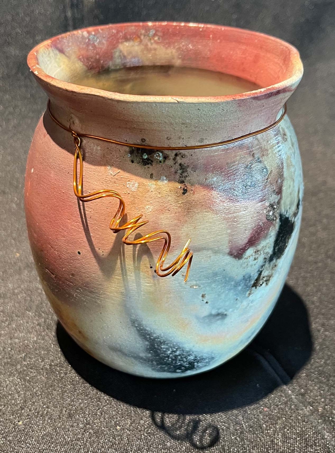 Earth Forge Vase with Wire – Cahokia Mounds State Historic Site